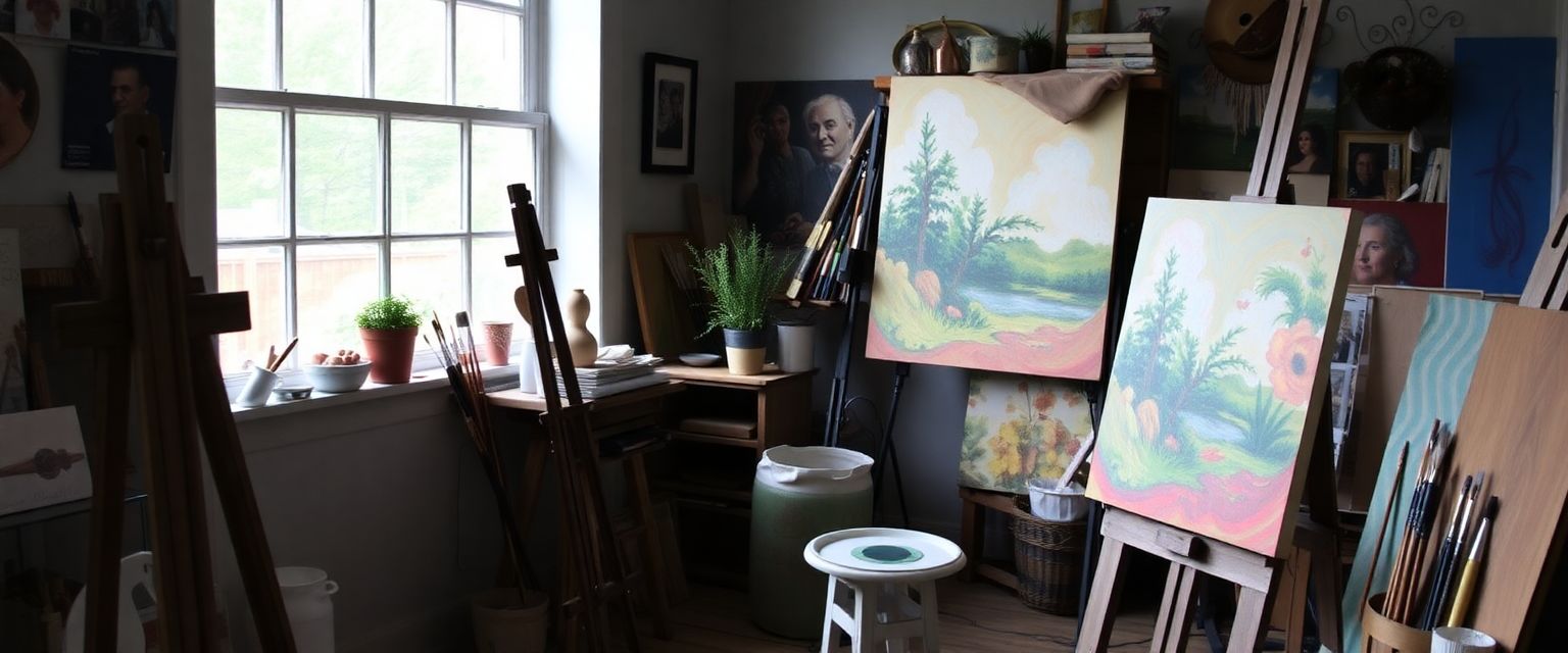 How to Set Up an Art Studio at Home